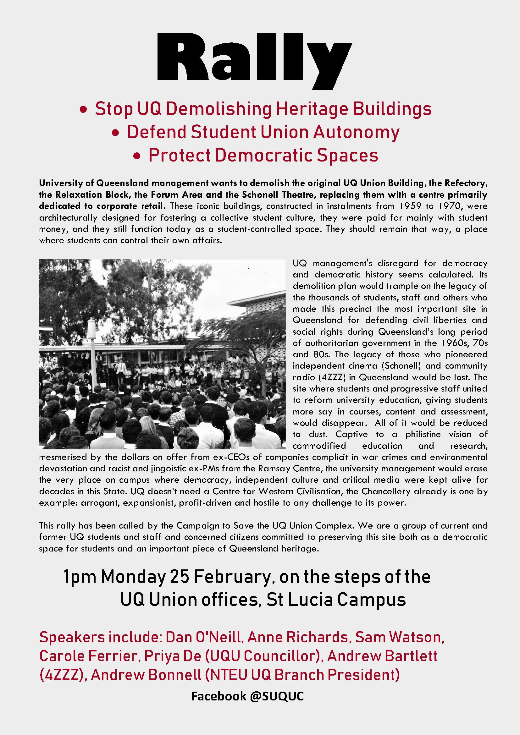 Burning Stalin & Nixon @ UQ union complex – Workers BushTelegraph