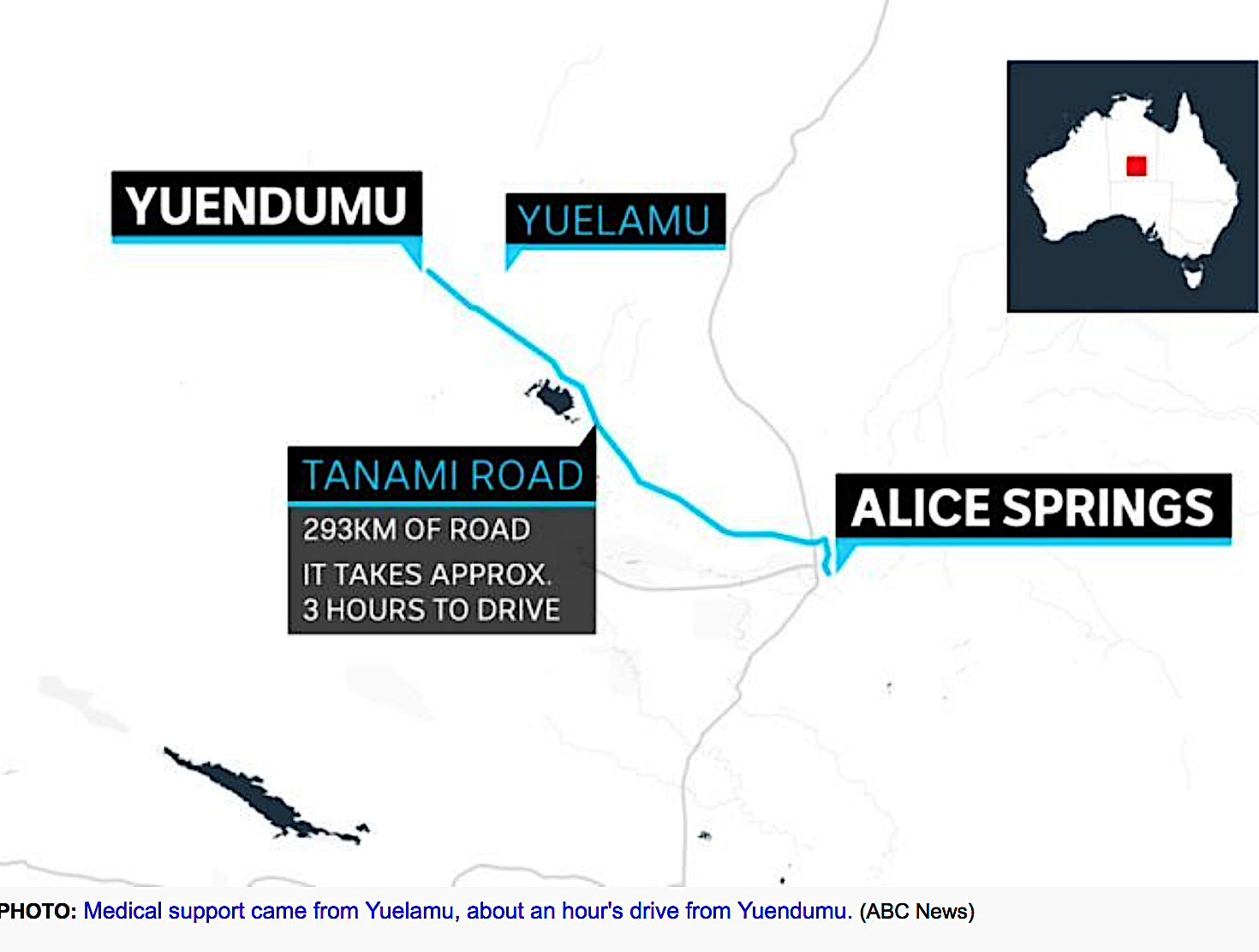 yuendumu map – Workers BushTelegraph