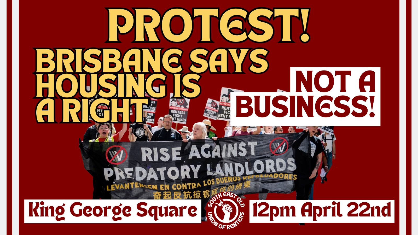 Housing Rally – Workers BushTelegraph