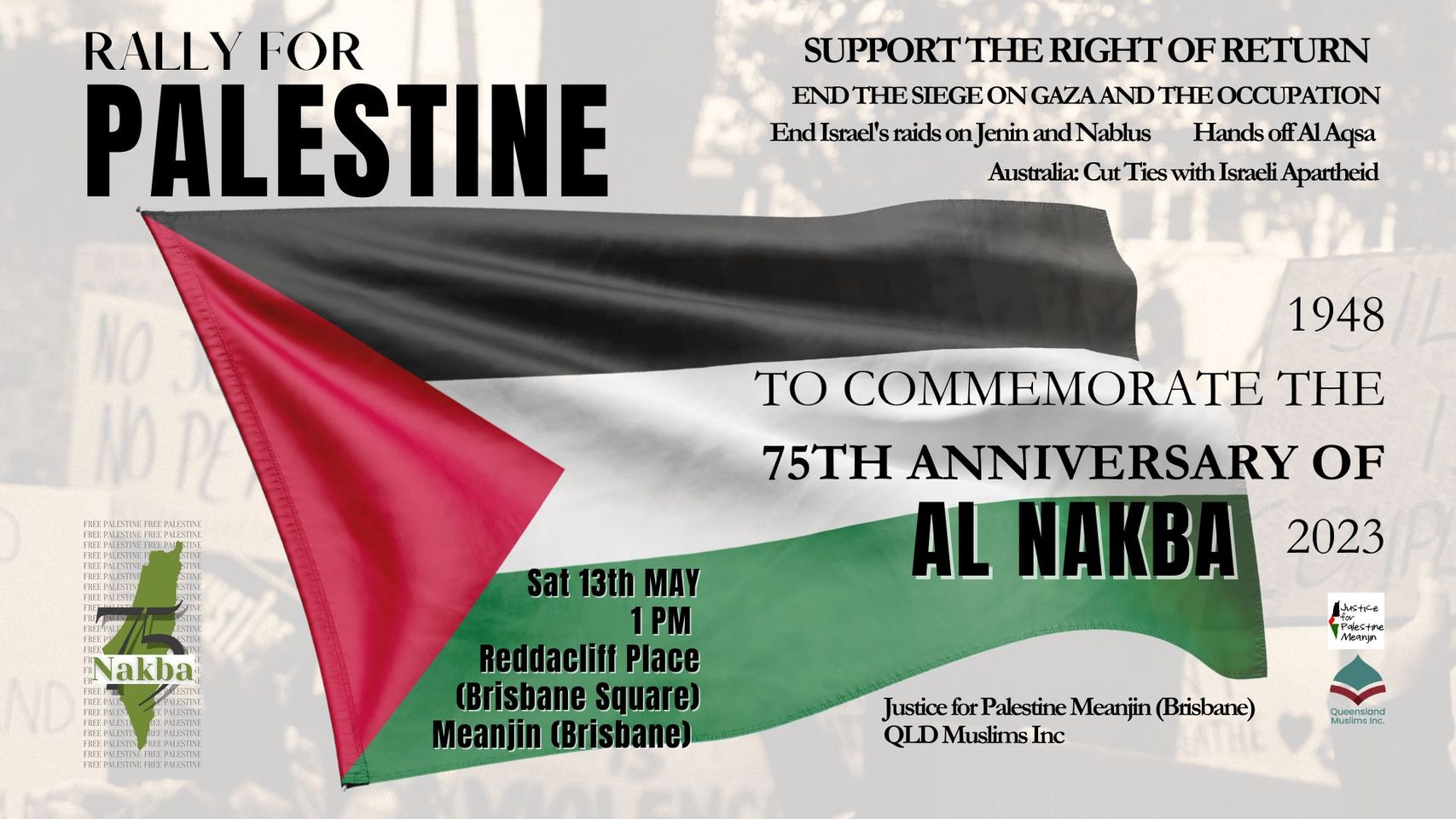 Solidarity during al Nakba 2023 – Workers BushTelegraph